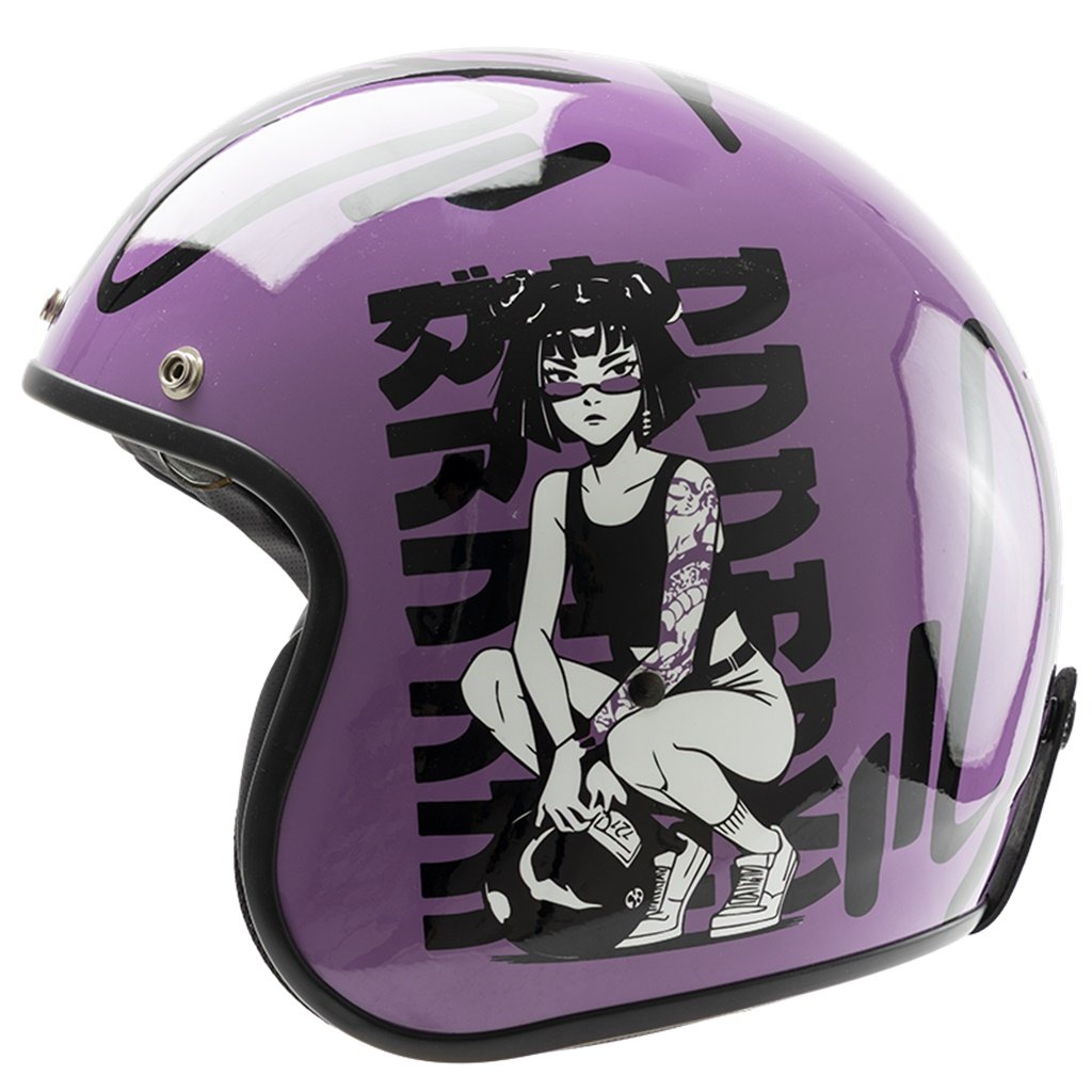 CASCO HAWK 721 MAGNA VIOLETA BRILLANTE - Beitia Motos