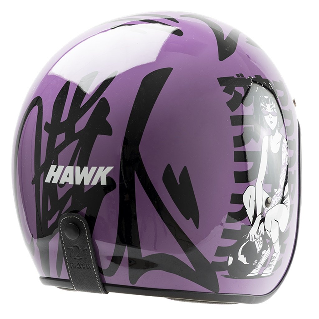 CASCO HAWK 721 MAGNA VIOLETA BRILLANTE - Beitia Motos