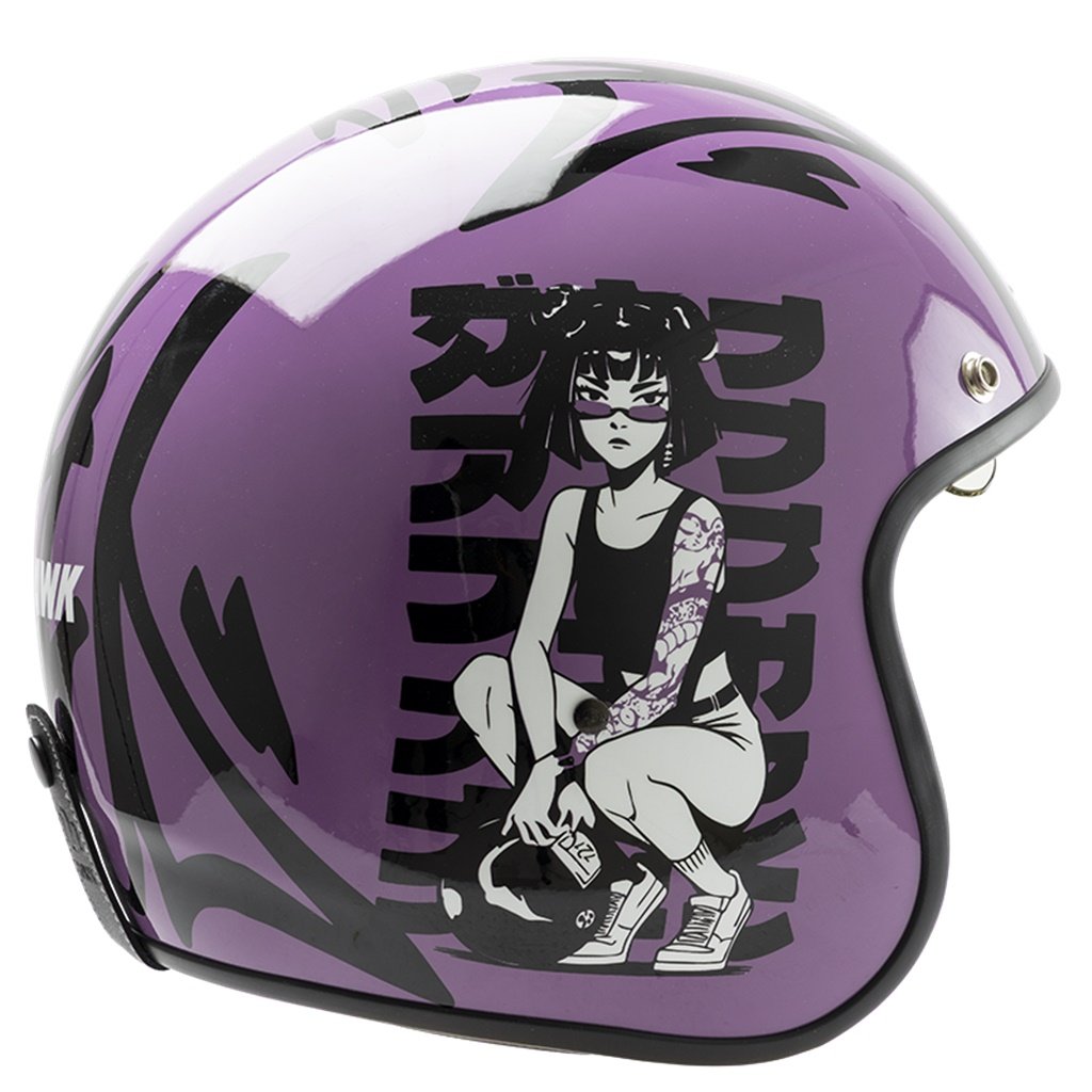 CASCO HAWK 721 MAGNA VIOLETA BRILLANTE - Beitia Motos